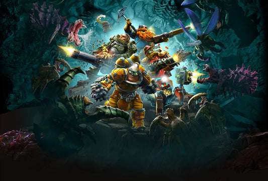Deep Rock Galactic - Neoprene Mat – MOOD Publishing